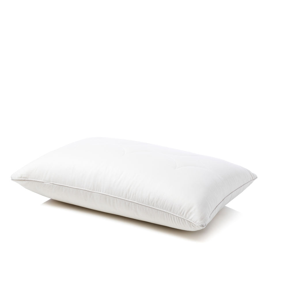 MiniJumbuk Breathe Wool Cotton Quilted Pillow MEDIUM Profile – Pillow World